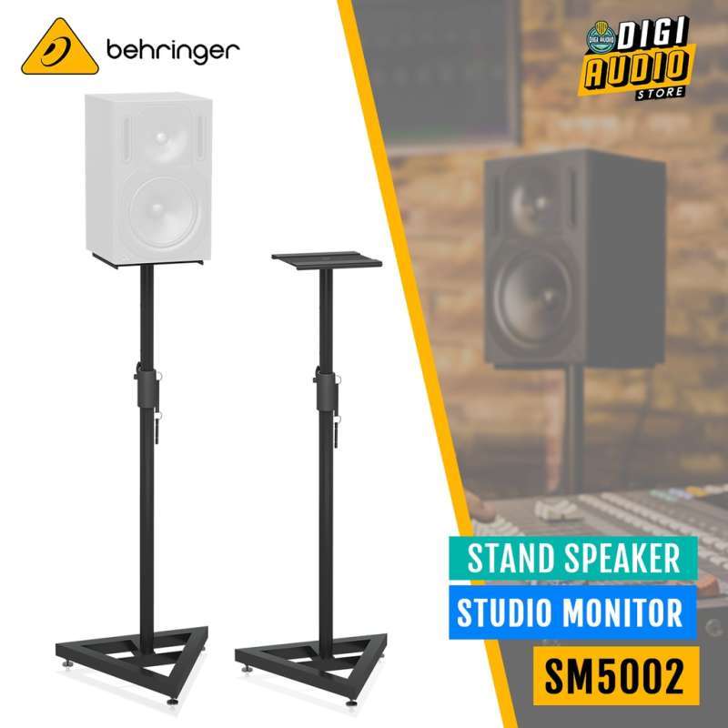 Jual Dudukan Stand Speaker Studio Monitor Recording Behringer SM5002 di ...