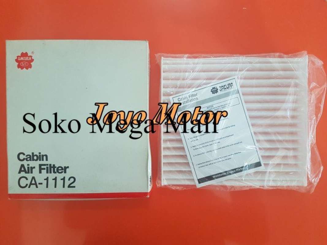 Promo New FILTER AC SAKURA INNOVA FORTUNER HILUX YARIS VIOS ALTIS CAMRY ...