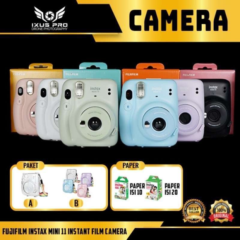 Promo Fujifilm Instax Mini 11 All Colours - Free Paper Polos Isi 20 ...