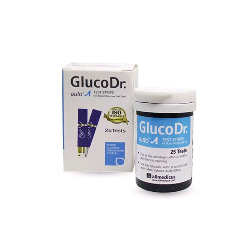 Promo Strip Gluco Dr Auto A AGM-4000 Isi 25 - Strip GlucoDr Auto A ...