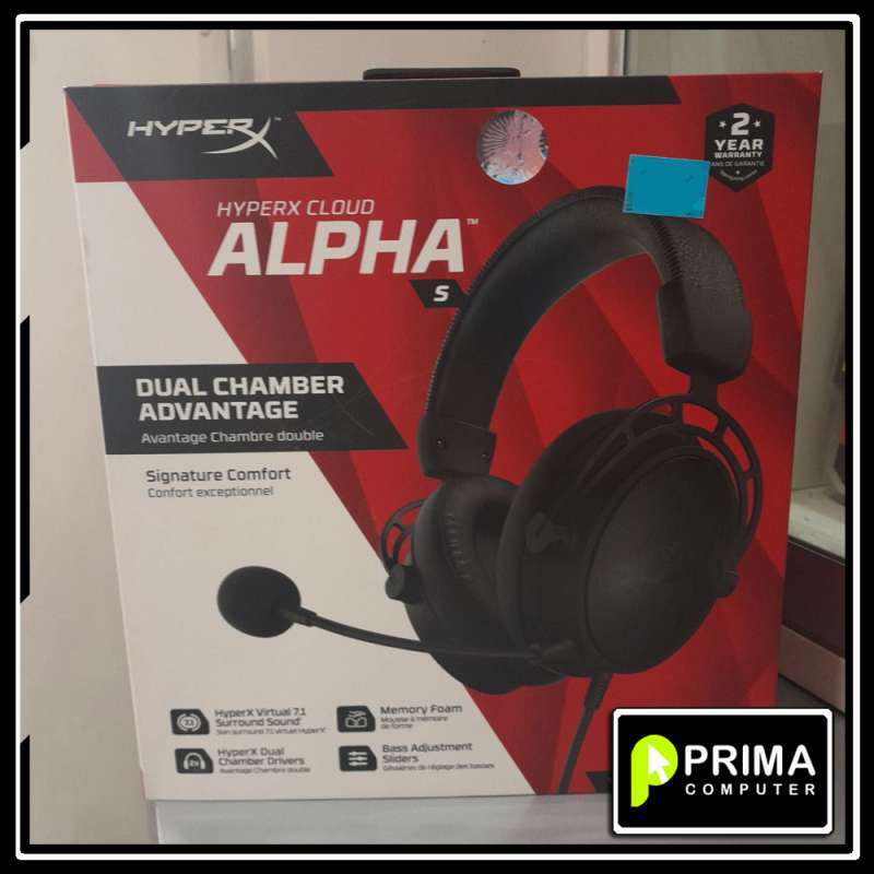 Jual Hyperx Cloud Alpha S Gaming Headset di Seller prima computer solo ...