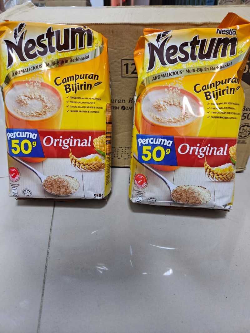 Jual Nestum Cereal Nestle 500 Gram Percuma 50 Gram Malaysia Original Di ...