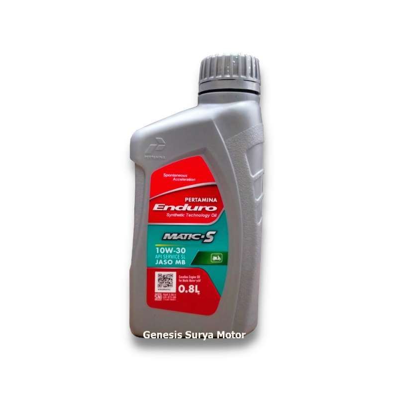 Promo Oli Enduro Matic S 10W30 0.8L Pertamina Oil Diskon 7% di Seller ...