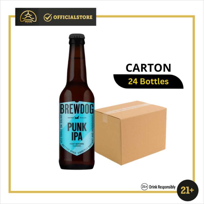 Jual Brewdog Punk IPA Beer 330ml x 24 Bottle (1 Karton) di Seller Beer Temple Serpong - Cihuni ...