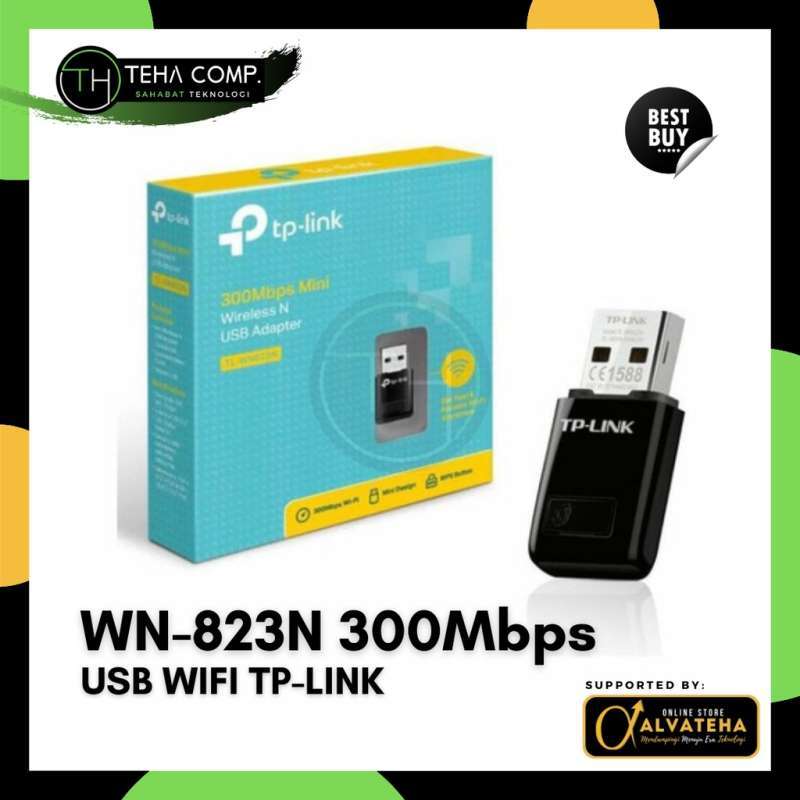 Jual Usb Wifi Wireless Adapter TP LINK WN823N Wireless USB TPLink 300 ...