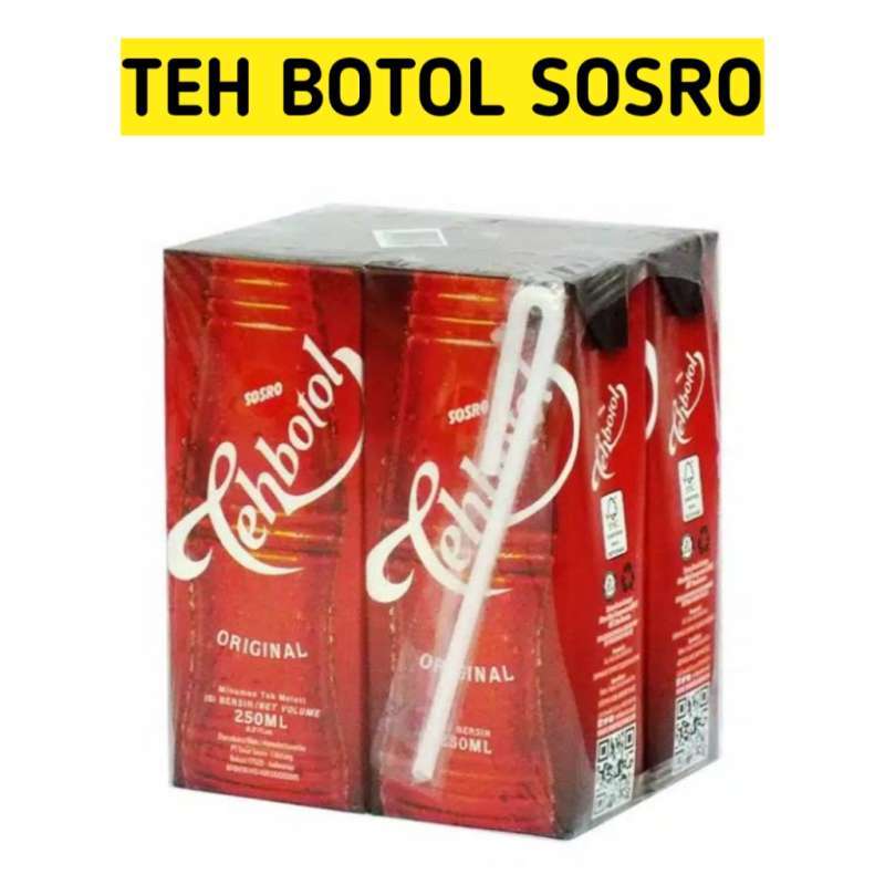 Promo Teh Botol Sosro Kotak Original 250 Ml ( Harga 1 Dus Isi 24 Pcs ...