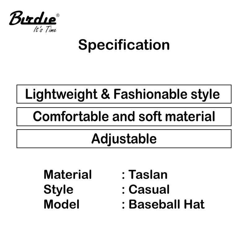 Promo Birdie Topi Waterproof Golf Sporty Drifit Lightweight Original ...