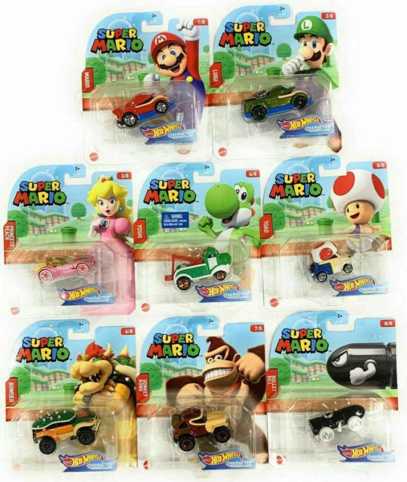 Promo Hot Wheels Super Mario - Satuan - Multicolor Diskon 23% di Seller ...