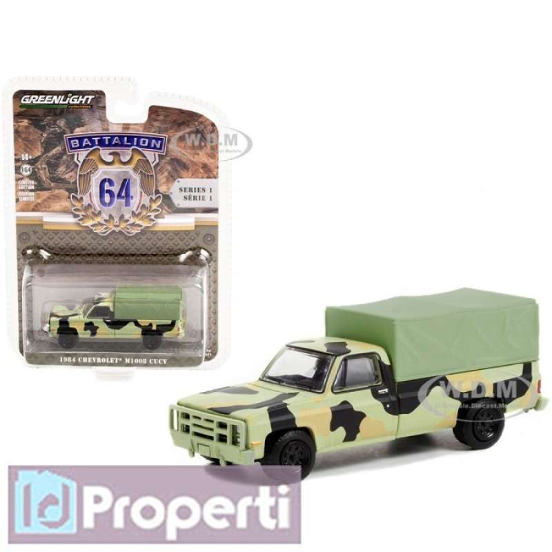 Promo Miniatur Chevrolet M1008 Cucv 1984 World War II Battalion ...