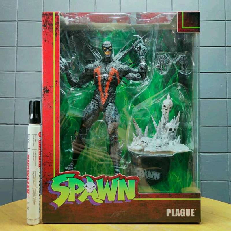 Jual Mainan Action Figure Mcfarlane Spawn Plaguetinggi Sekitar 7 Inchdc Multiverse ...