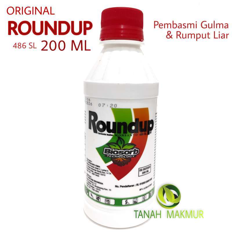 Promo HERBISIDA ROUNDUP 200 ML RACUN PEMBASMI RUMPUT GULMA SUKET SAMPAI ...