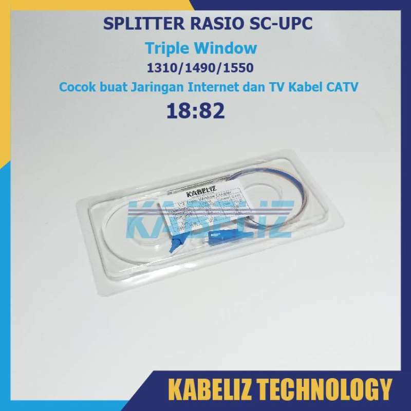 Jual Splitter Ratio 18:82 Splitter 1x2 Ratio Three Window Fbt Spliter ...