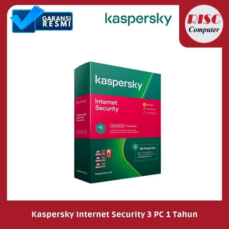 Jual Kaspersky Internet Security 3 PC 1 Tahun di Seller Risc Computer ...