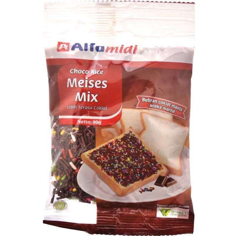 Jual Alfamidi Meises Cokelat Mix 90g Di Seller Alfamidi - Alfamidi ...