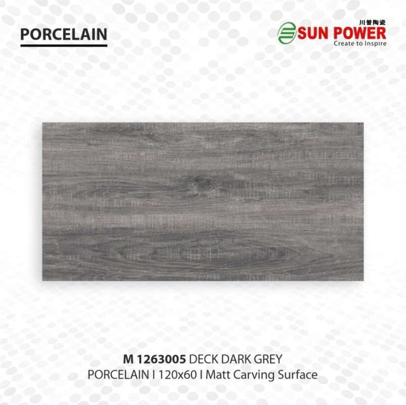 Jual Granit Lantai Dinding Motif Kayu 120x60 Matt Curving - Deck Series ...