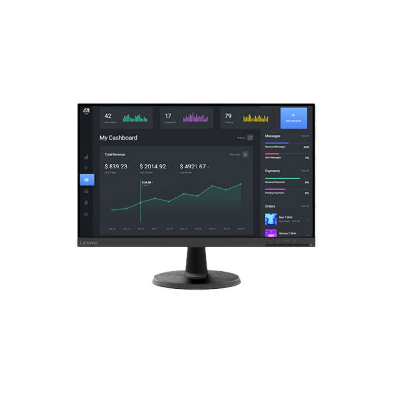 Promo Lenovo Monitor D24-40 23.8 250 Nits 72% Ntsc 75 Hz 92 Dpi Diskon ...
