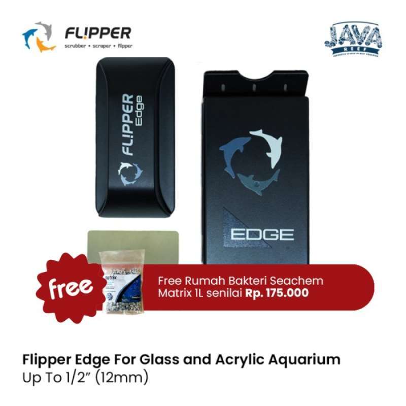 Jual Flipper Edge Standard 2 In 1 Floating Magnetic Aquarium Algae ...