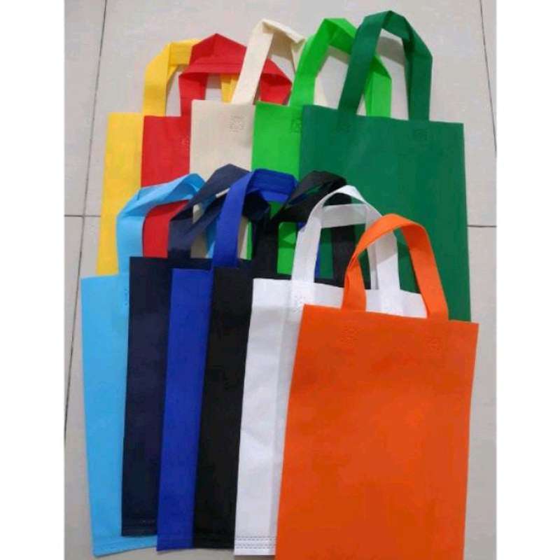 Jual Goodie Bag Tali Lipat Samping 25x35x10 - Lusin Merah Di Seller ...