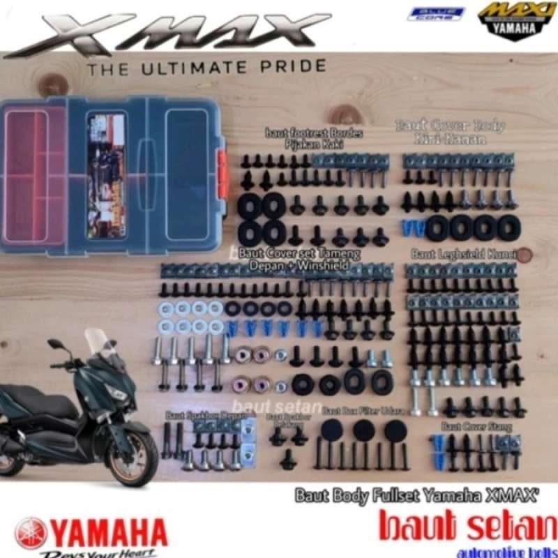 Promo baut lengkap full set body yamaha XMAX yamaha XMAX Diskon 33% di ...