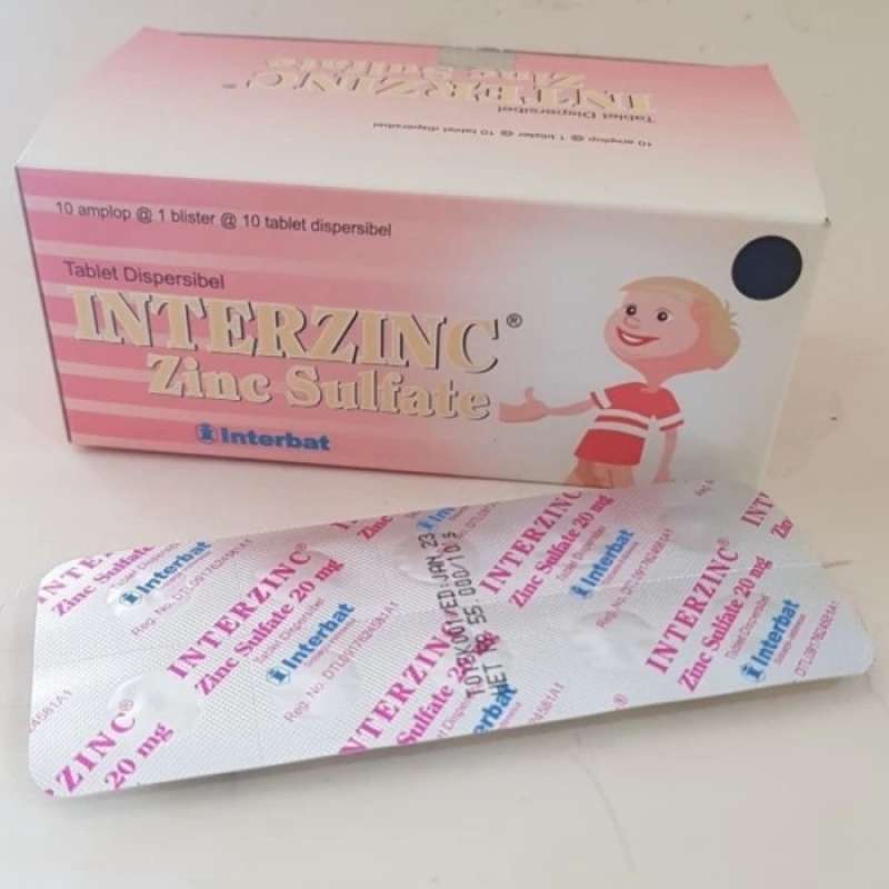 Jual Original Interzinc 1 Blister 10 Tablet Di Seller Toko Zafran ...
