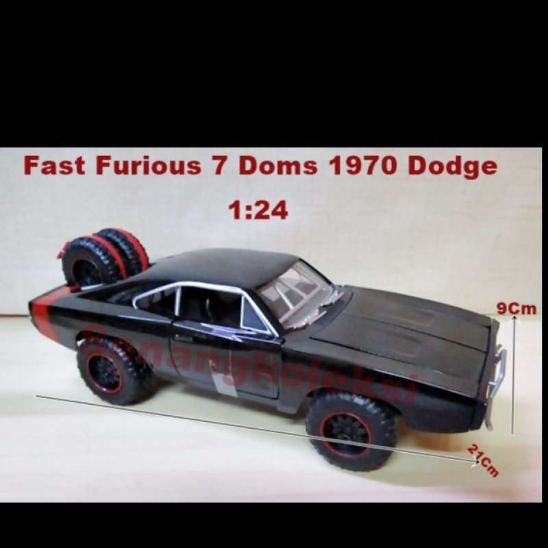 Jual Jada 1 24 Fast Furious 7 Doms 1970 Dodge Charger R T 0ff Road Di