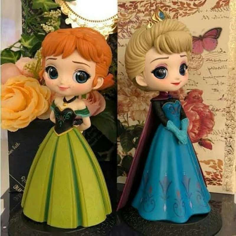 Jual Qposket Frozen Elsa dan Anna action figure di Seller Toys Island ...