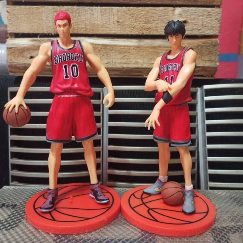 Promo slamdunk figure hanamichi Rukawa set 2 bh Diskon 33% di Seller ...