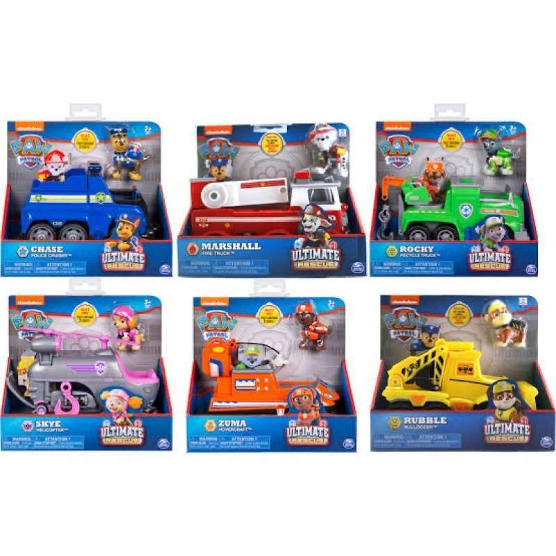Jual PAW PATROL ULTIMATE RESCUE VEHICLE SKYE CHASE MARSHALL ORIGINAL di ...
