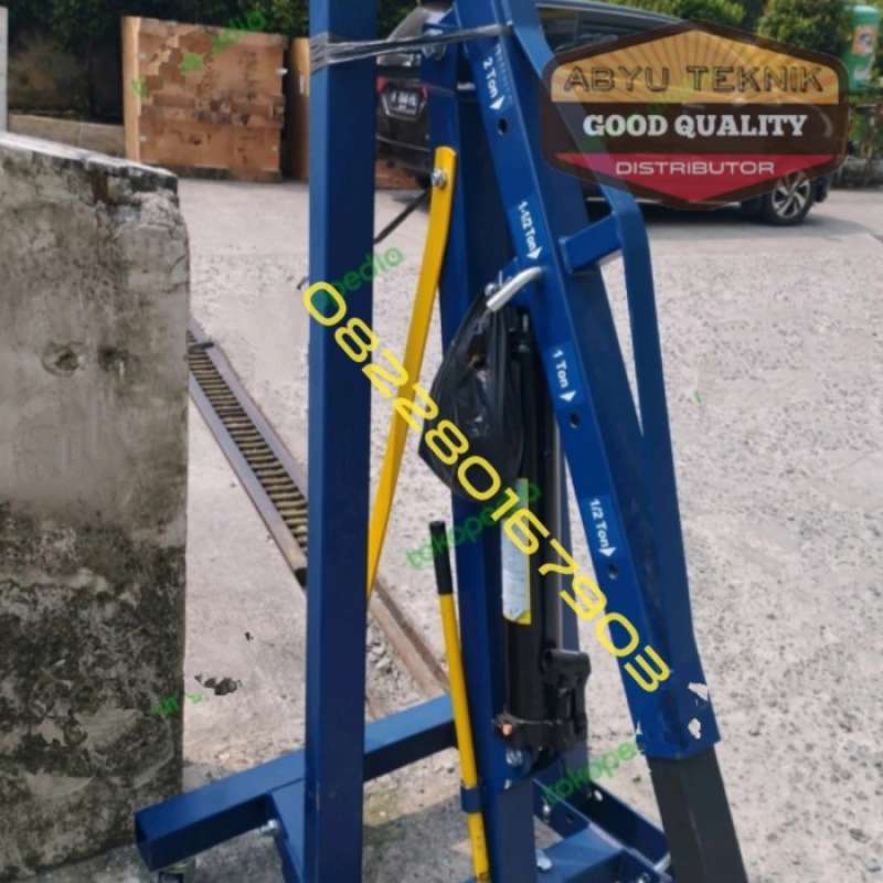 Promo ALAT ANGKAT BARANG / ENGINE CRANE 2 TON Diskon 23% di Seller ...
