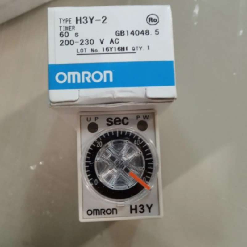 Promo Timer Omron H3Y-2 60S 200-230V Original Indonesia Diskon 18% di Seller Kuniy Store - Kapuk ...