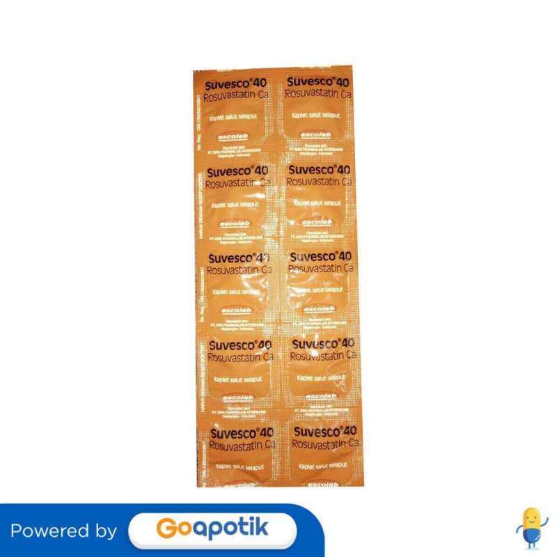 Jual Suvesco 40 Mg Strip 10 Kaplet Di Seller Apotek Berkah Bersama ...