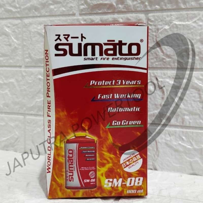 Promo SUMATO SM-08 800ML APAR MINI PEMADAM OTOMATIS Diskon 23% di ...