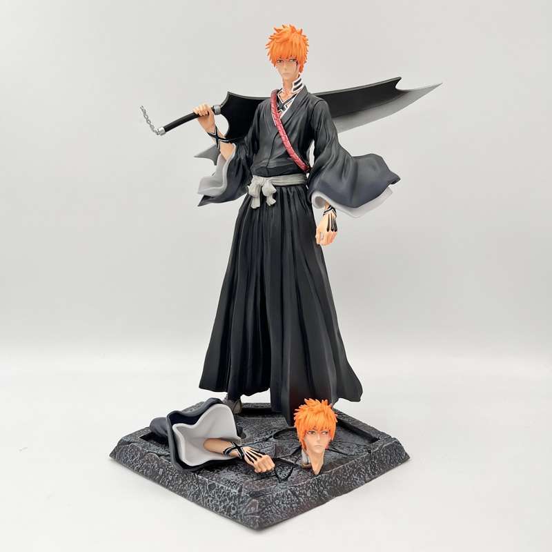 Promo 33cm BLEACH FlyLeaf Kurosaki Ichigo Anime Figure Bleach Toshiro ...