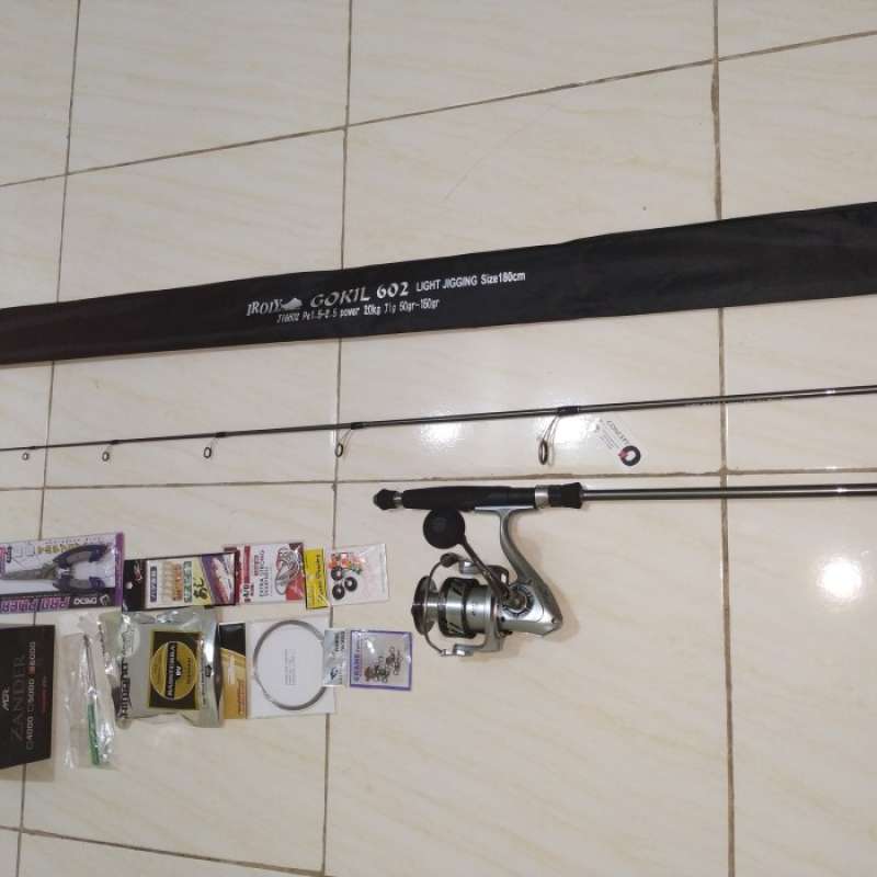 Promo Set Pancing Laut Angkatan 25 Kg Iroly Maguro Shimano Diskon 17% ...