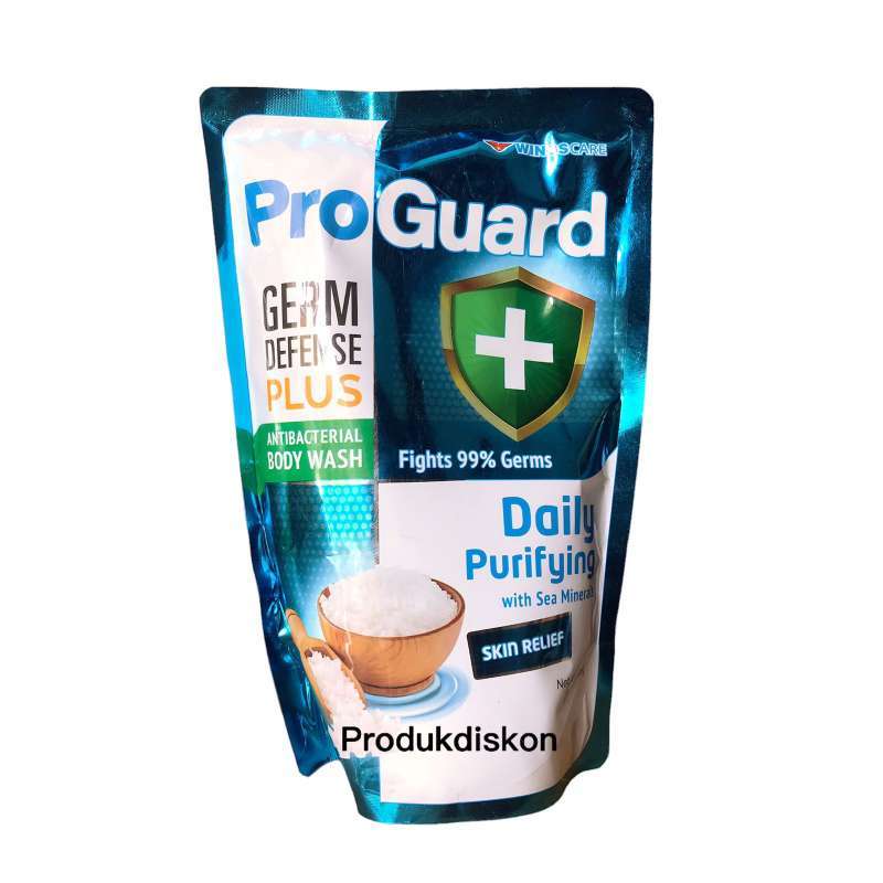 Promo Proguard Antibacterial Body Wash Refill 410ml Daily Purifying ...