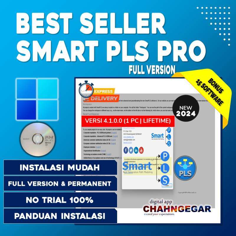 Jual Smartpls 4 Profesional Version Lifetime | Smart Pls 4 Lisensi ...