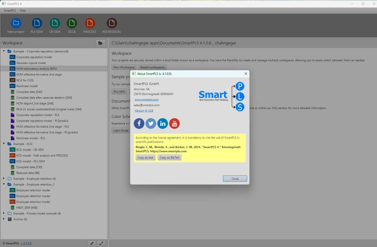Jual Smartpls 4 Profesional Version Lifetime | Smart Pls 4 Lisensi ...