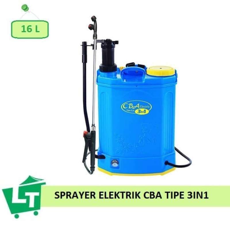 Promo CBA ELECTRIC KNAPSACK SPRAYER 16 LITER UNTUK DESINFEKTAN - TIPE ...