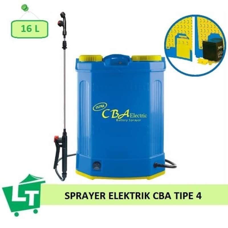 Promo CBA ELECTRIC KNAPSACK SPRAYER 16 LITER UNTUK DESINFEKTAN - TIPE ...
