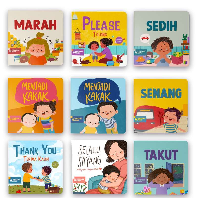 Jual Buku Anak Anak - Buku Cerita Anaktentang Anak Board Book - Sehari ...