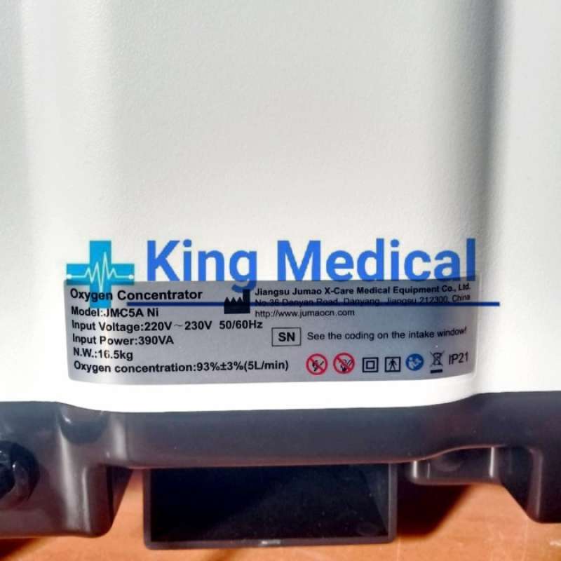 Jual Oxygen Concentrator 5 Lpm Jmc5a Ni Alat Penghasil Oksigen Di ...
