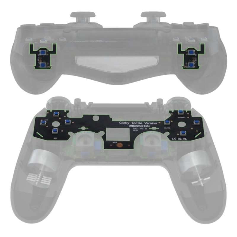 Jual Extremerate Tactile Clicky Kit For Ps4 Controller Shoulder Face ...