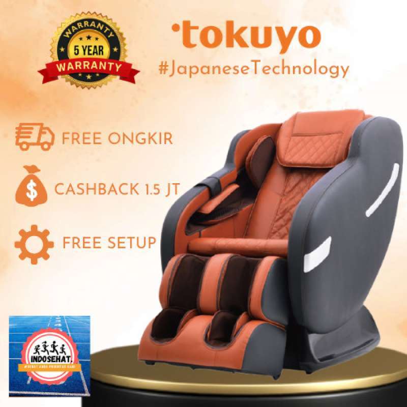 Promo TOKUYO Premium Massage Chair TC-395 / Kursi Mesin Pijat Full Body Diskon 23% di Seller ...