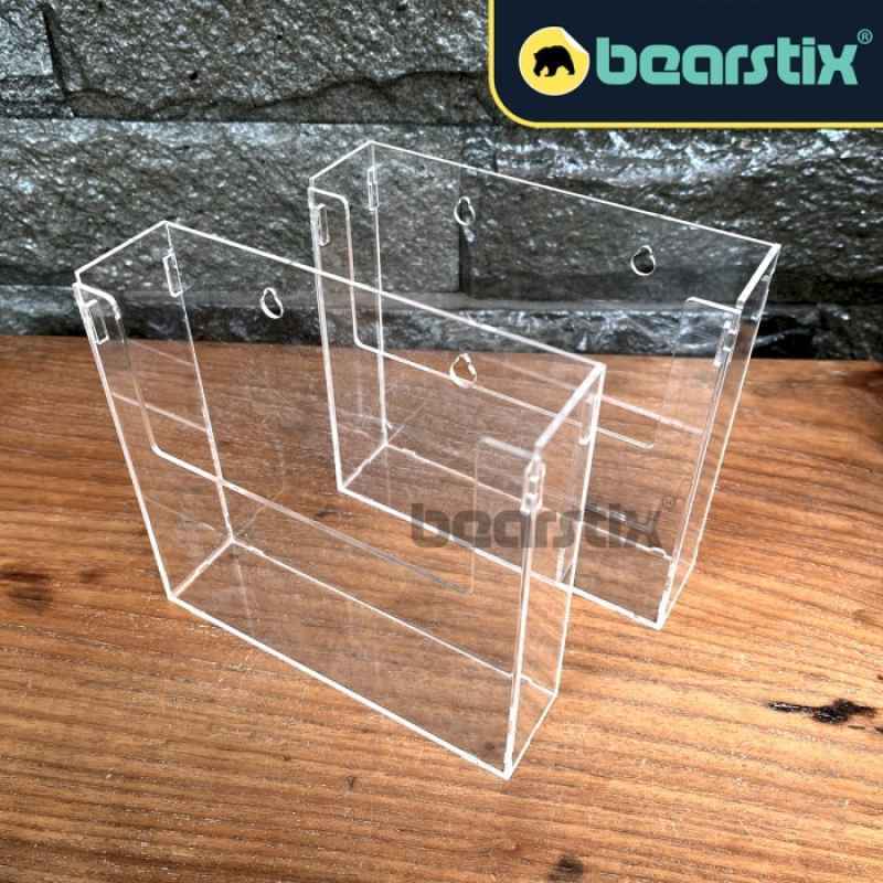 Jual Tempat Kartu Stok Gudang Gantung Flyer Holder A5 Full Akrilik Toko ...