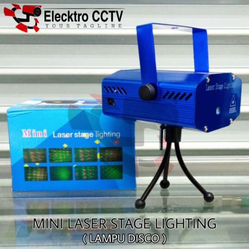 Promo Mini Laser Stage Lighting Sensor Music Disco Lampu Variasi Diskon ...