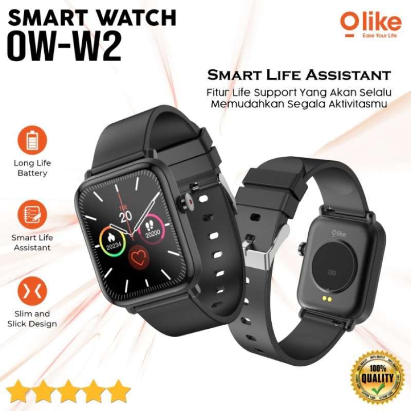 Promo Olike OW-W2 Smart watch With Blood Pressure Minitor Garansi Resmi ...