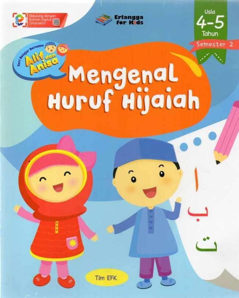 Promo SERI MENGENAL HURUF HIJAYAH USIA 4-5 TAHUN SEMS 2 - ERLANGGA ...