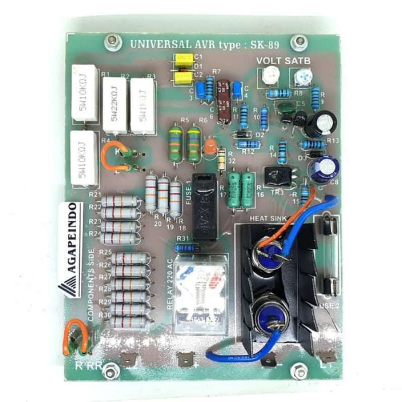Promo Avr Genset 1 Phase Avr Sk-89 Avr Generator Sk89 Diskon 23% Di ...