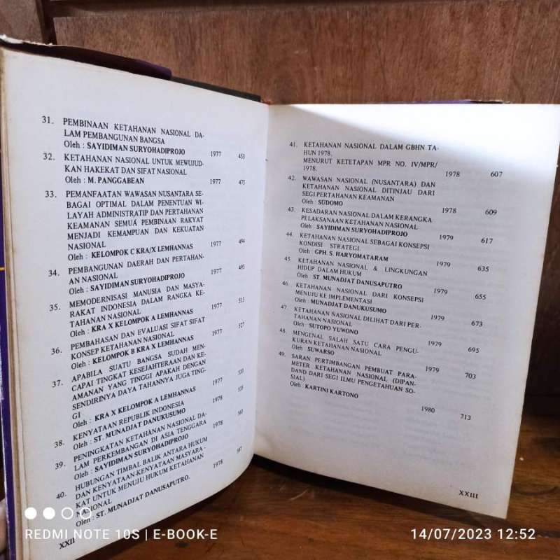 Jual Buku Bunga Rampai Ketahanan Nasional Konsepsi Dan Teori 1 Hc 759 ...