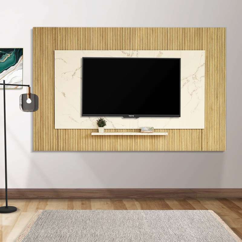 Jual Kirana Wall Unit Backdrop Tv Kayu Modern Minimalis - Danbury Di ...